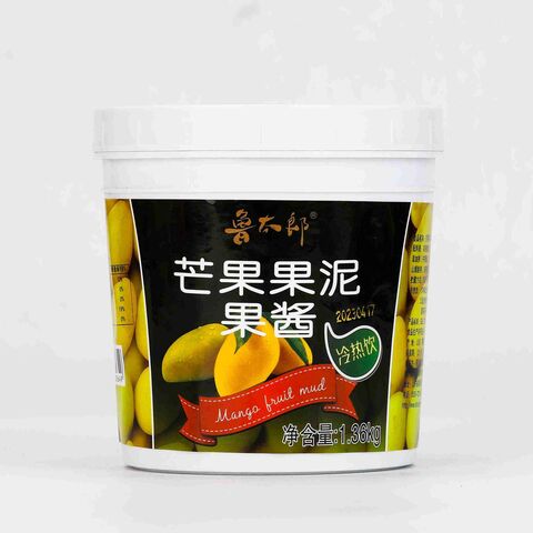Mango Fruit Fruit Jam Puree Flavoring 1.36kg For Drinks Condiments ...