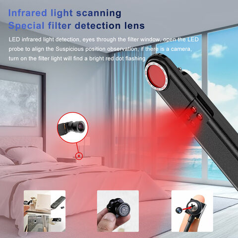 Identifies Hidden Camera Lenses Dual-function Device Anti Spy Bug ...