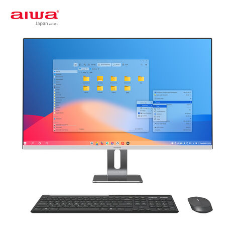 Factory Direct High Quality China Wholesale Aiwa 23.8 Inch I3/i5/i7 Aio 4gb+128gb Ssd I5 24 ...
