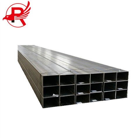 Astm A53 A500 100mm Black Mild Steel Square Pipe Iron Tube Carbon Steel ...