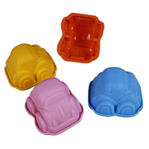 Christmas Car-shaped Silicone Cake Mold - Fresh Design, Perfect For ...