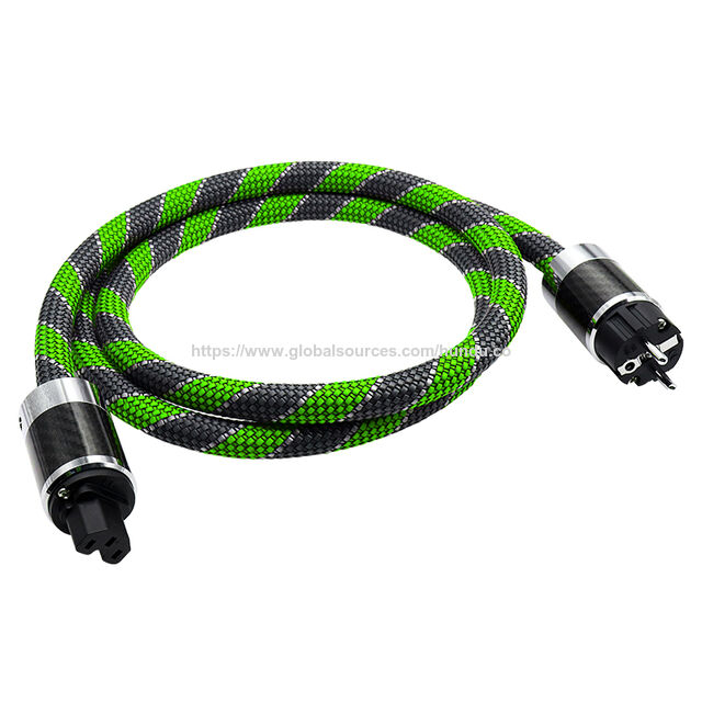 Buy China Wholesale Classic Eurogauge Power Cord With Braid And Custom ...