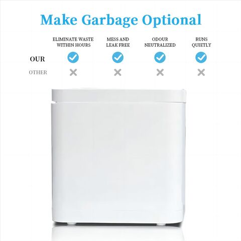 Electric Waste Kitchen Composter For Kitchen Indoor Smart Auto Garbage ...