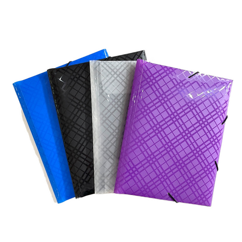 Custom A4 Size Pp Plastic Document Bag Office Business Box Organizer ...