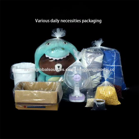 Bulk Buy China Wholesale Factory Price Pe Flat Mouth Plastic Bag ...