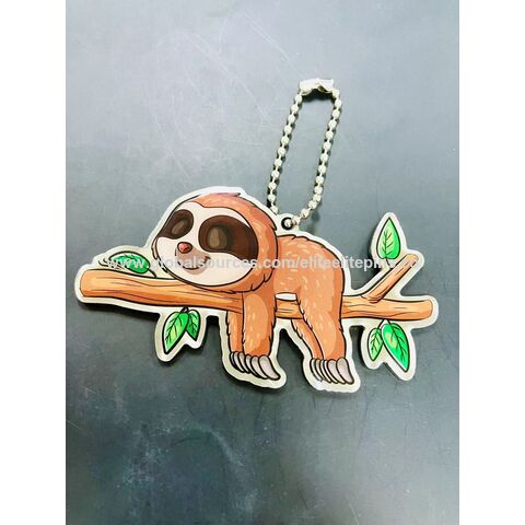 Key Chain, Made Of Zinc Alloy, With 2d Designs And Decorated With Soft ...