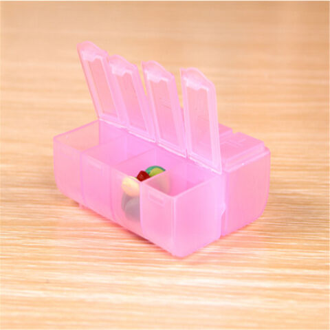 Buy China Wholesale Portable Plastic 8-compartment Pill Box Jx ...