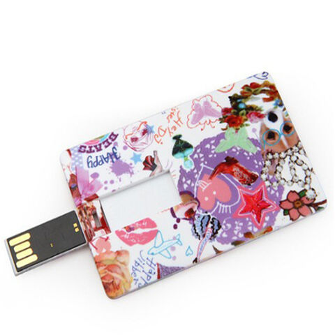 Wholesale Credit Card Usb Flash Drive Plastic Card Shape Memory Usb ...