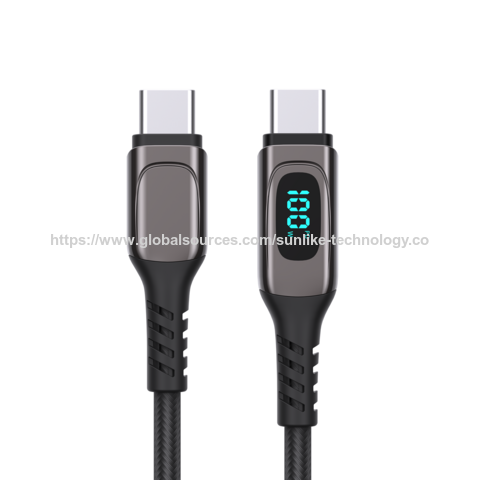 Factory Price,sunlike Led Display Cable,shows The Charging Power,pd ...