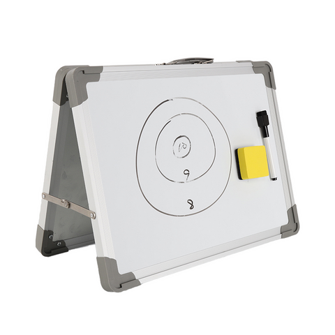 Madic 12"x16" Small Magnetic Portable Dry Erase Board Double-sided ...