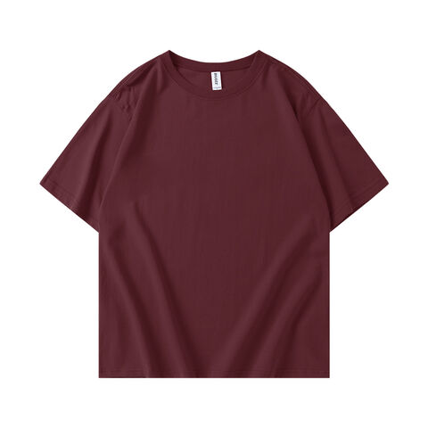 High Quality 100% Cotton Blank Men's T-shirts Heavyweight Oversized T ...
