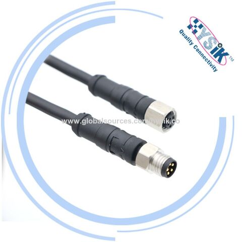 Buy China Wholesale M8 Connectors M8 3 4 5 6 8 Pin Female Straight ...
