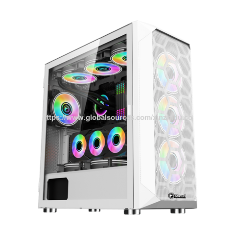 Wholesale Full Tower Pc Casing Tempered Glass E-atx Vertical Custom ...