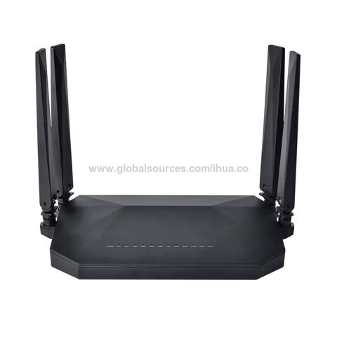 Black Onu Router Xpon Gpon Band Ftth Network 4x Antenna Wifi6 Voip 4ge ...