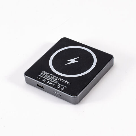 8000mah 15w Qi Pd20w Square Magnetic Wireless Charger Power Bank Fast ...