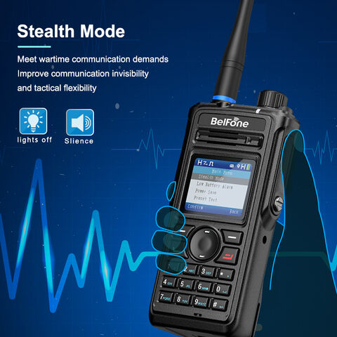 Bp750 Professional Handheld Digital Walkie Talkie Uhf Vhf Two Way Radio ...