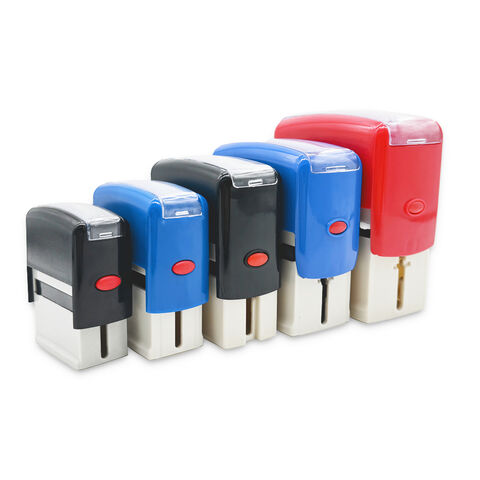 Custom Stamp Logo Personalized Self-inking Stamp Round Self Inking ...