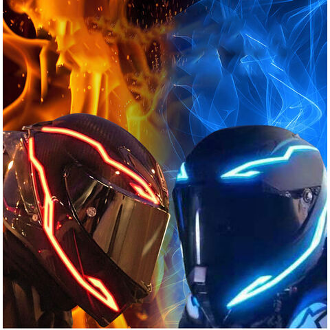 New Arrival Cool Shapes Led Motorcycle Helmet Strip Light Glowing ...