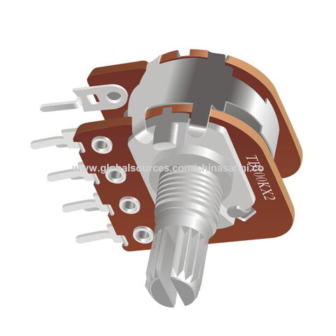 16mm Rotary Potentiometer For Car Audio Electrical, Medical Equipment ...