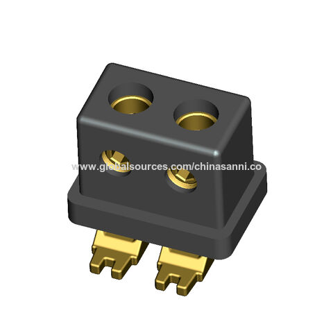 2 Position Pcb Mounting Barrier Terminal Block, Car Amplifier Terminal ...