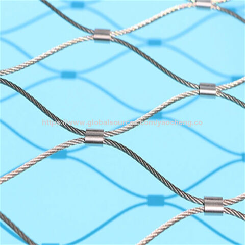 Factory Supplier Stainless Steel Balustrade Wire Mesh For Infill Panels ...