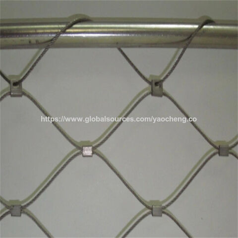 Factory Supplier Durable Staircase Railing Balustrade Wire Mesh ...