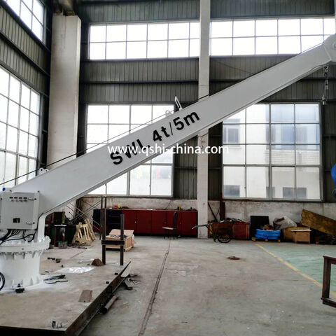 5t3m Marine Suez Crane 360 Slewing Rotation Crane - China Wholesale ...
