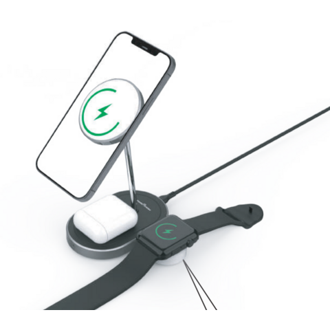 Wireless Charging Station With Qi2/magsafe Module*-/、、。、、, Wireless ...