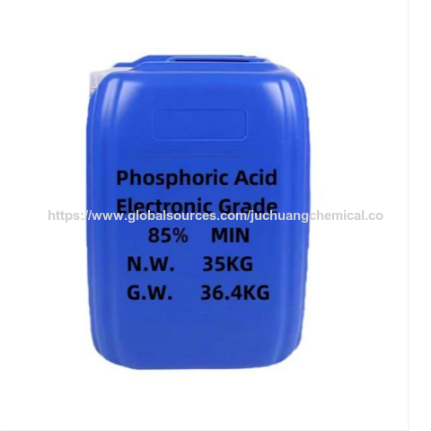 Phosphoric Acid /cas; 7664-38-2 /electronic Grade Phosphoric Acid $1100 ...