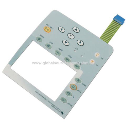 Hot Sale Customized Big Size Silicone Rubber Membrane Switch Keypad ...