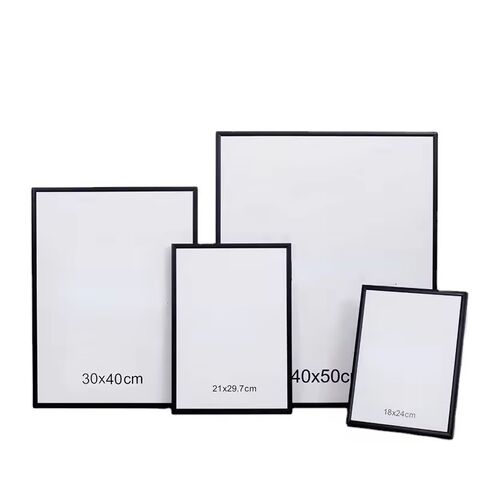 Wholesale A0 A1 A2 A3 A4 8x10 11x14 Inch 30x40 50x70cm Metal Aluminum Alloy Photo Picture Frame ...