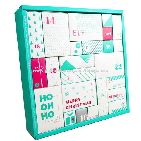 Custom High-quality Card Box Eco-friendly Ome Factory Calendar Box With ...