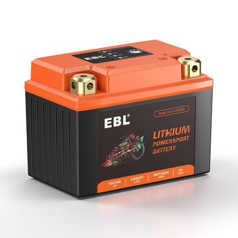 Ebl Lithium Motorcycle Battery Lifepo4 Ytx4l-bs 12v 2.5ah 150a Powersports Battery Ytx5l-bs For ...