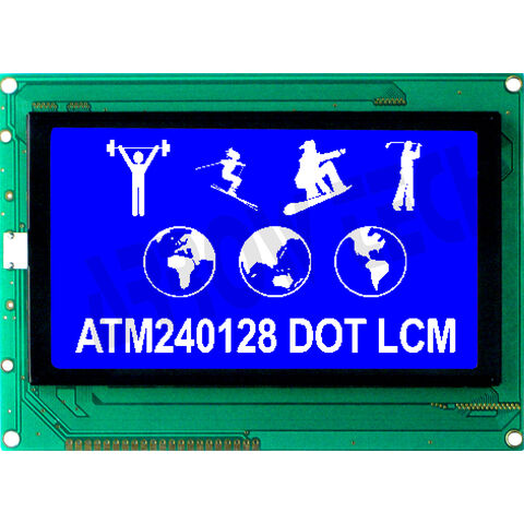 Manufacturer Graphics 320 X 240 Lcd Module Chip On Board Use On ...