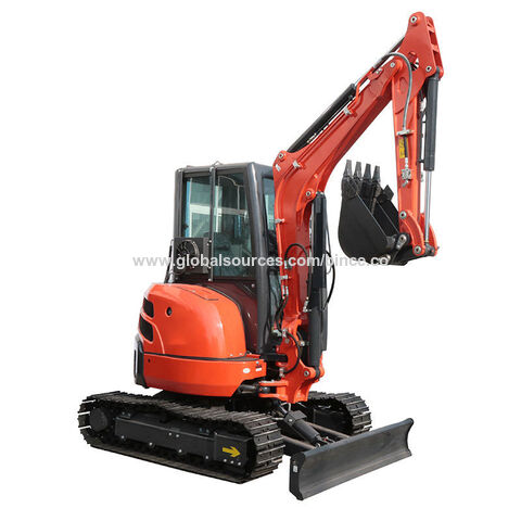 Hydraulic Crawler Excavator Mini Digger 3.5 Ton With Rotary Arm - China ...