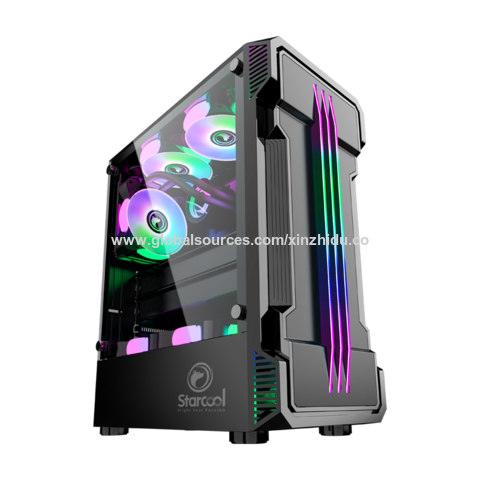 Oem Gaming Case Proactive Silent Case Pc Argb Stripe Pc Tower $32 ...