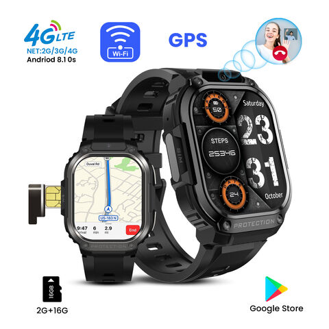 4G smartwatch with independent SIM card slot, GPS tracking | Global Sources