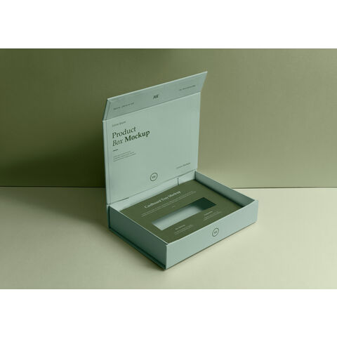 Hardcover Gift Packaging Box Cosmetic Paper Favor Boxes Collapsible ...