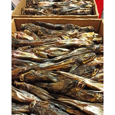 High Quality Dry Stock Fish / Dry Stock Fish Head / Dried Salted Cod ...