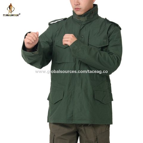 Wholesale Tactical Jacket M65 Tactical Jacket Parka Clothing M65 Olive ...