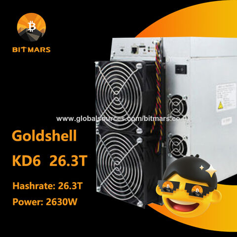 Latest Wholesale Sales Brand New Goldshell Kd6 26.3t 2630w Kda Miner ...