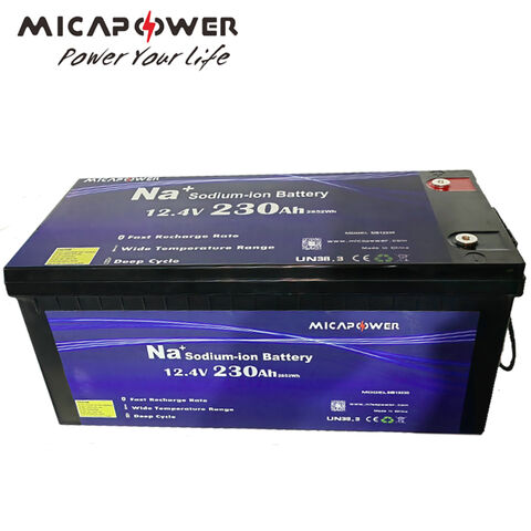 Free Maintenance 12v 230ah Battery Rechargeable Deep Cycle 12v 230ah Sodium-ion Battery Gel ...