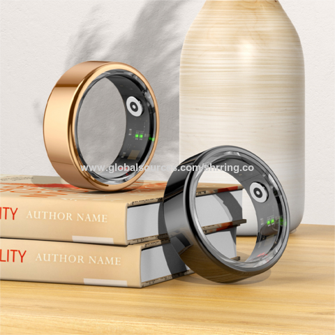 Intelligent Electricity Stainless Steel Smart Health Ring Health Heart ...