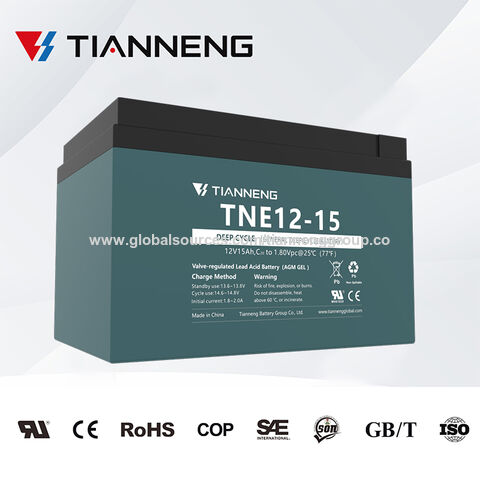 Tianneng Oem Manufacturing Cycle 12v Lead Acid Battery For Electric ...