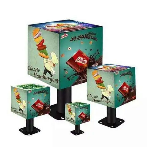 Support Custom Size Full Color Polyhedron And Multi-faceted Screen Cube ...