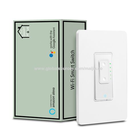 New Design 3 Way Wi-fi Smart Dimmer Light Electric Switch- Us,work With ...