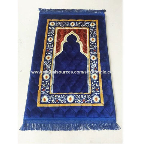 100% Polyester Prayer Muslim Prayer Mat Hot Sale From China - Expore ...