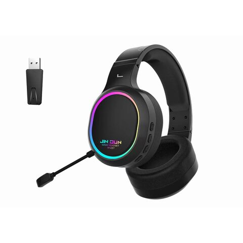 Bluetooth Gaming Headset With Omnidirectional Ctional Mic Rgb Led Light ...