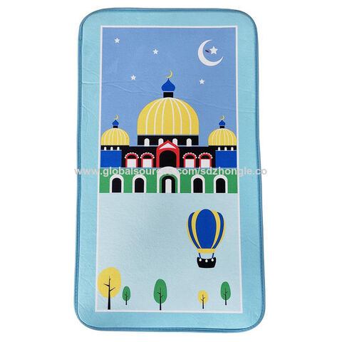 Muslim Islamic Prayer Mat Thick Foam Muslim Prayer Mat Islamic Prayer ...