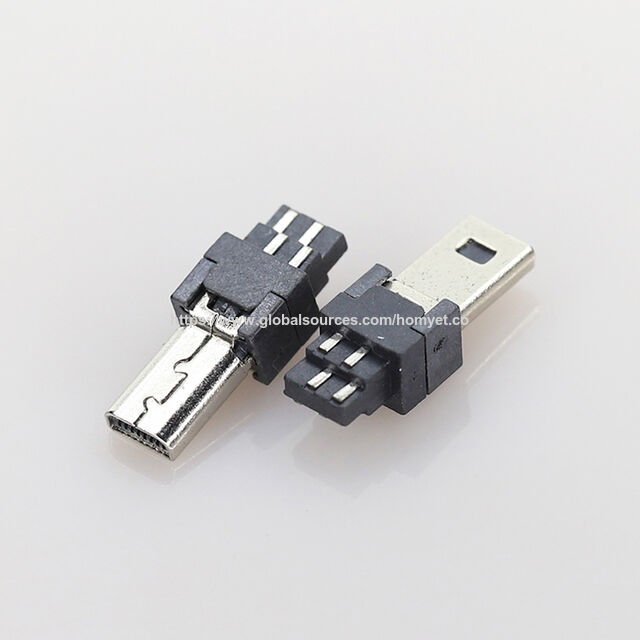 Mini 8 Pin Male Usb Connector High Current Solder Type Us06-m009, Mini ...